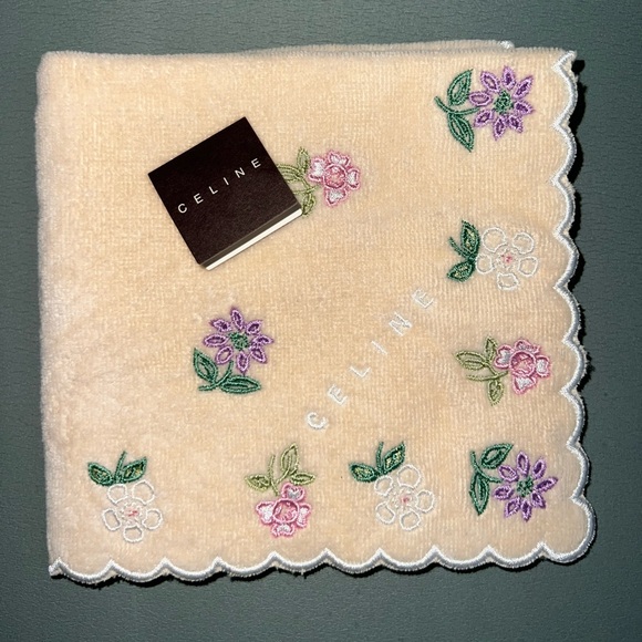 Celine | Bath & Body | Celine Wash Cloth Nwt | Poshmark